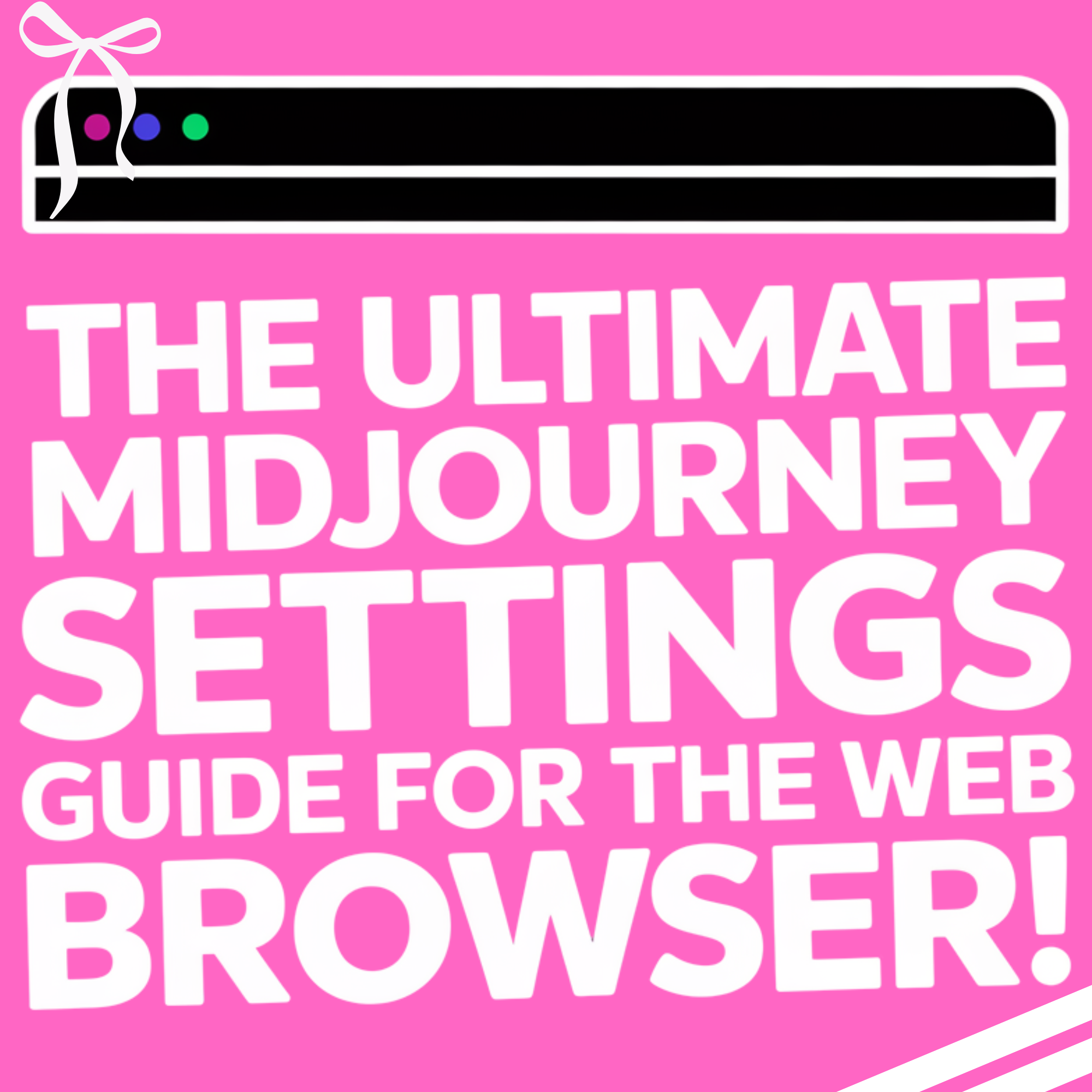 The Ultimate MidJourney Settings Guide – Unlock AI Art Like a Pro! – The Jeune Creation